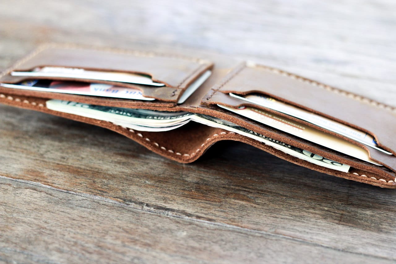 Leather Wallet Rounded Edges - JooJoobs