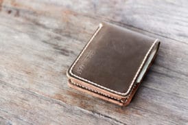 Leather Wallet Rounded Edges - JooJoobs