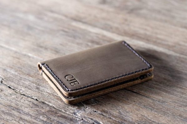 Personalized Handmade Leather Wallet [Card Holder]