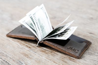 Texas Money Clip Wallet [Handmade] [Personalized]