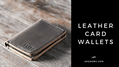 Personalized Handmade Leather Wallet [Card Holder]